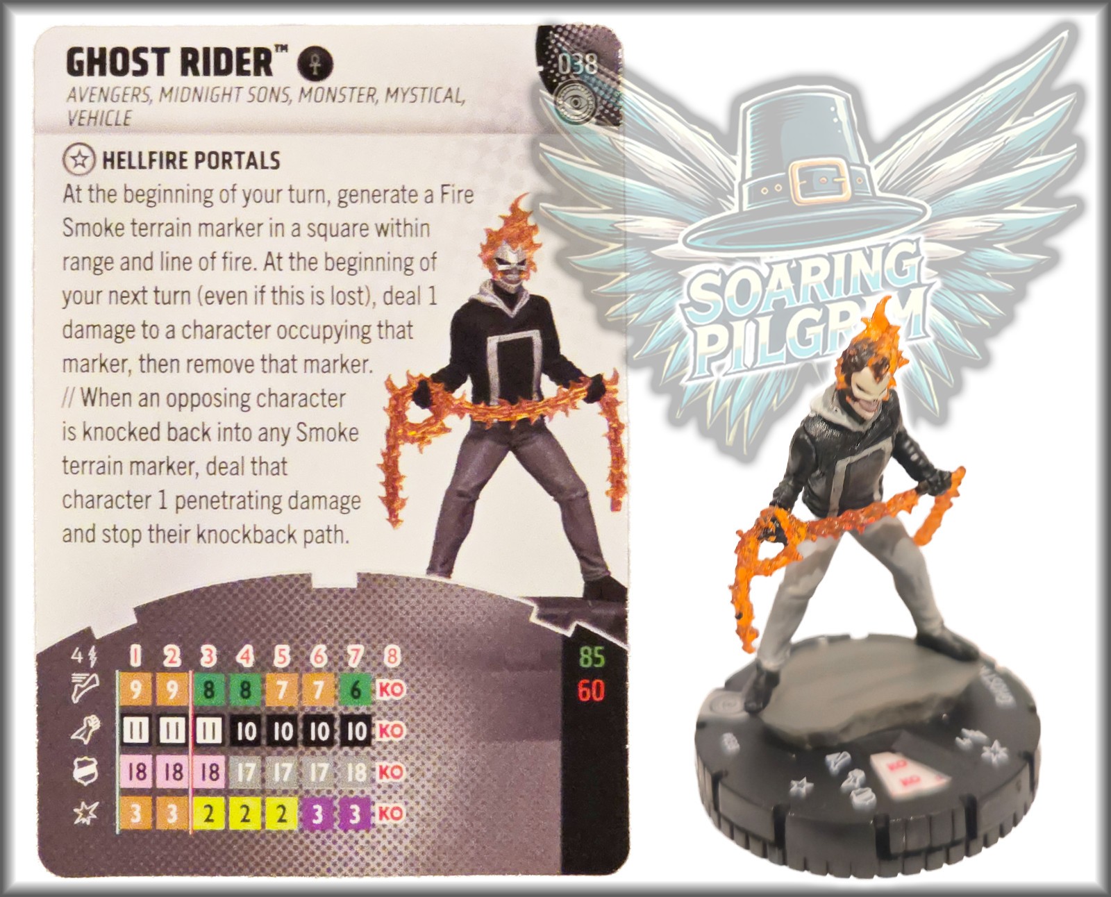Marvel Heroclix GHOST RIDER - 038 - RARE Strange Tales Set | eBay