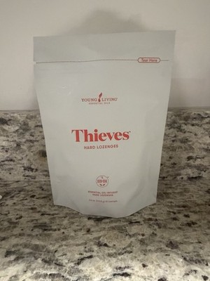 Young Living Thieves HARD LOZENGES 30 Count Herbal Supplement Essential ...