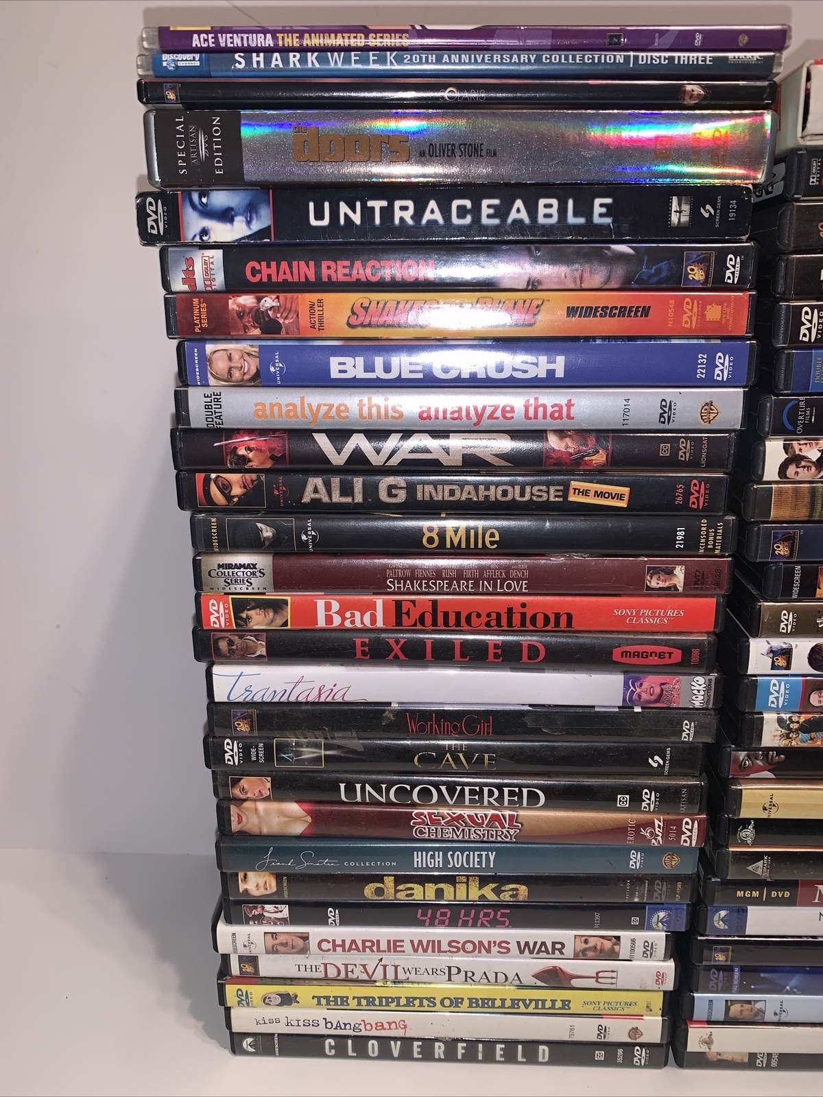 Lots of 50 Used ASSORTED DVD Movies 50-Bulk DVDs Lot Wholesale Lots ...