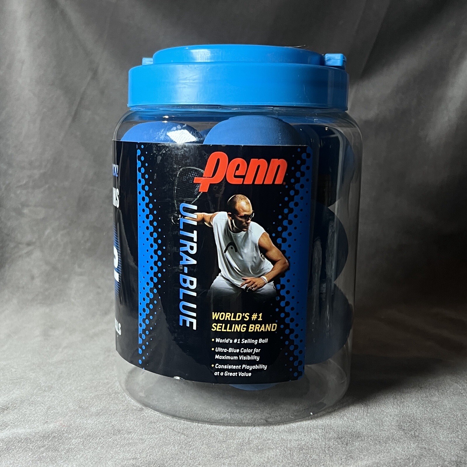 New Penn Racquetballs Raquet Balls Pack of 12 Worlds No. 1 Selling ...