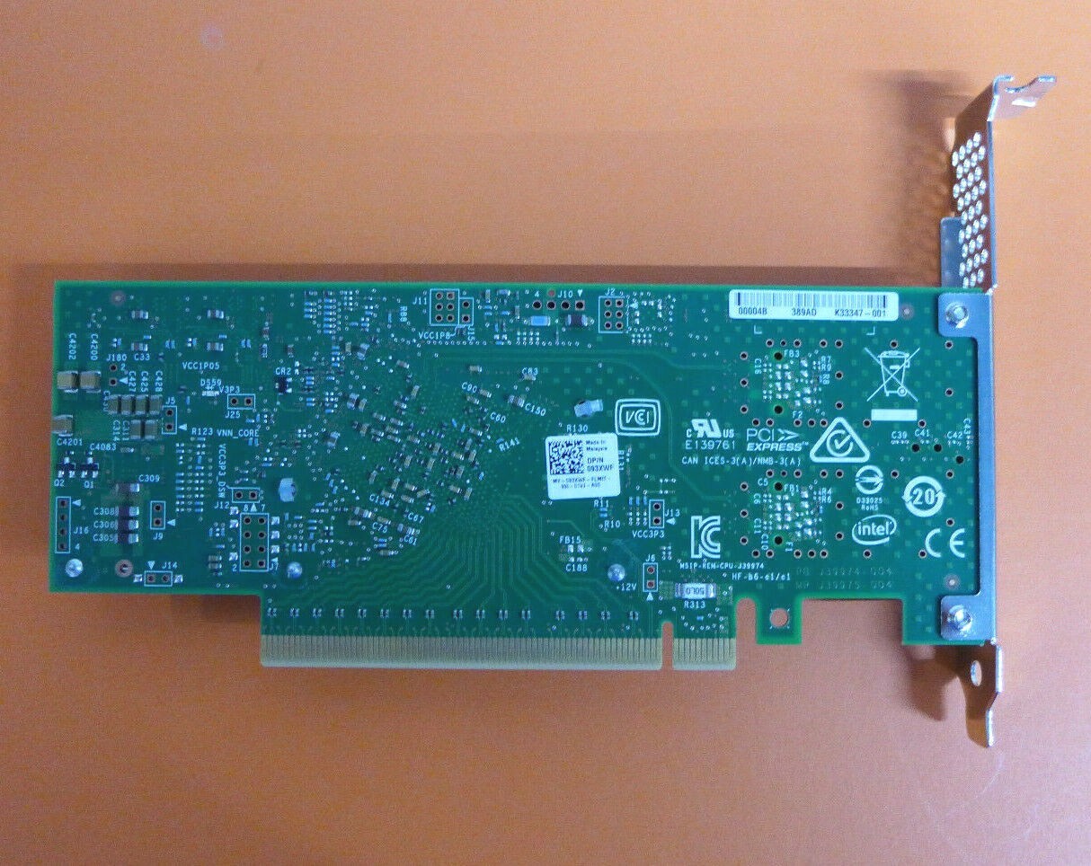 Intel QuickAssist Adapter 8970 QAT Accelerator x16 100Gb PCI-E Dell 93XWF | eBay