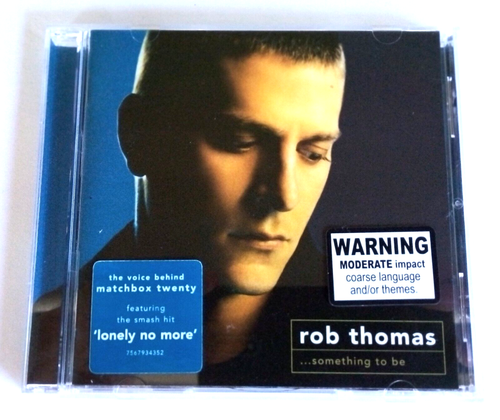 ROB THOMAS something to be original album CD with hype sticker | eBay