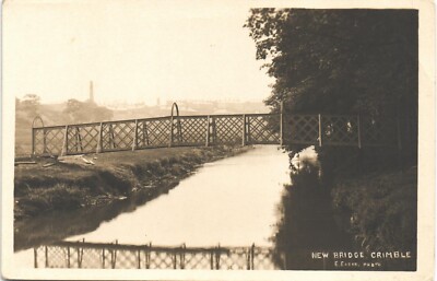 Crimble near Heywood. New Bridge by E. Eades. | eBay UK