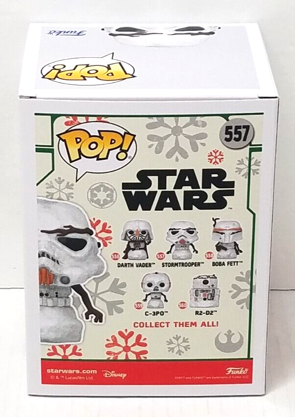 Star Wars Holiday Funko Pop Christmas 2022 Set 556 557 558 559 560 NIB ...