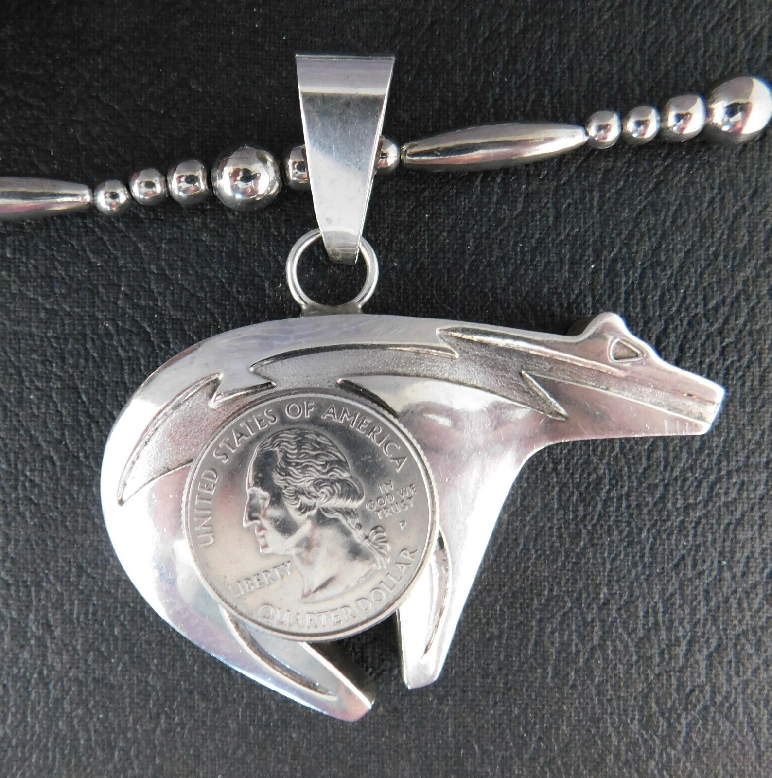 Signed Native American Calvin Peterson 925 Sterling B… - Gem