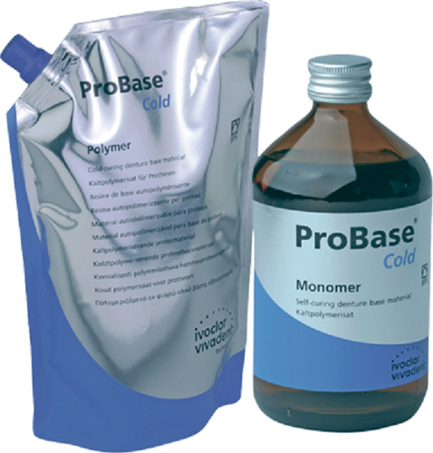 Ivoclar Vivadent ProBase Cold Prothesenkunststoff selbsthärtend 500 g / 500 ml | eBay