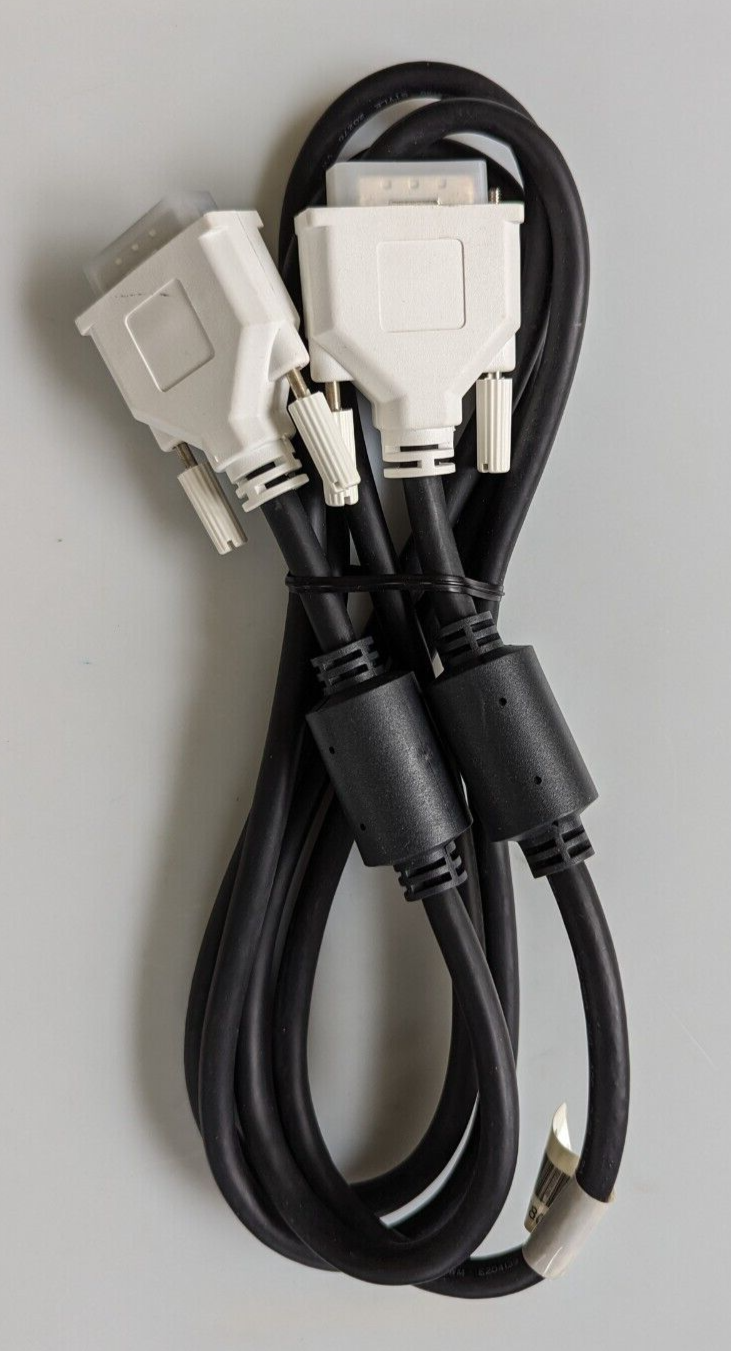 Genuine NEW HP HEWLETT PACKARD 18pn 6ft DVI-D to DVI-D Black Cable ...