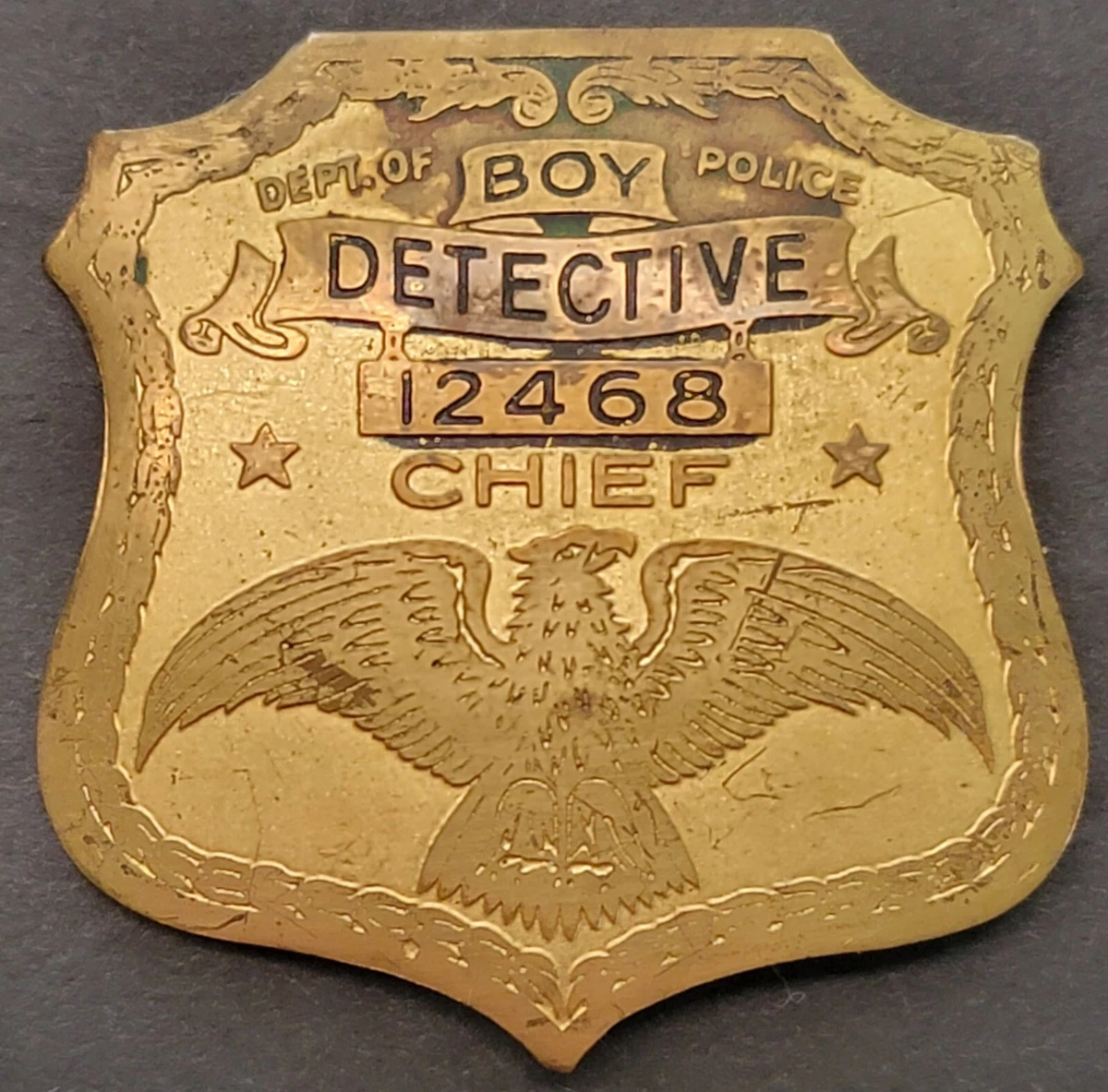 Detective Badge For Kids