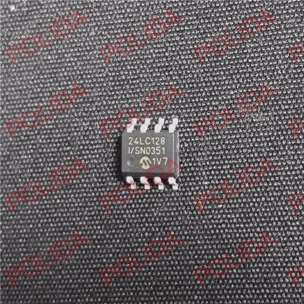 5PCS IC MICROCHIP SOP-8 24LC128-I/SN 24LC128T-I/SN 24LC128I/SN 24LC128I ...
