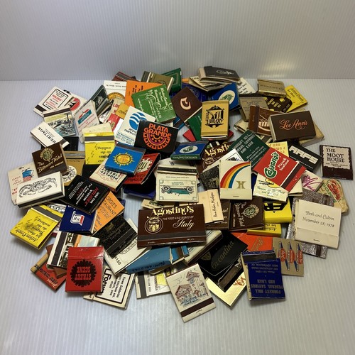 BIG Lot Of Assorted Vintage Matchbooks Boxes, Advertising Collectible ...