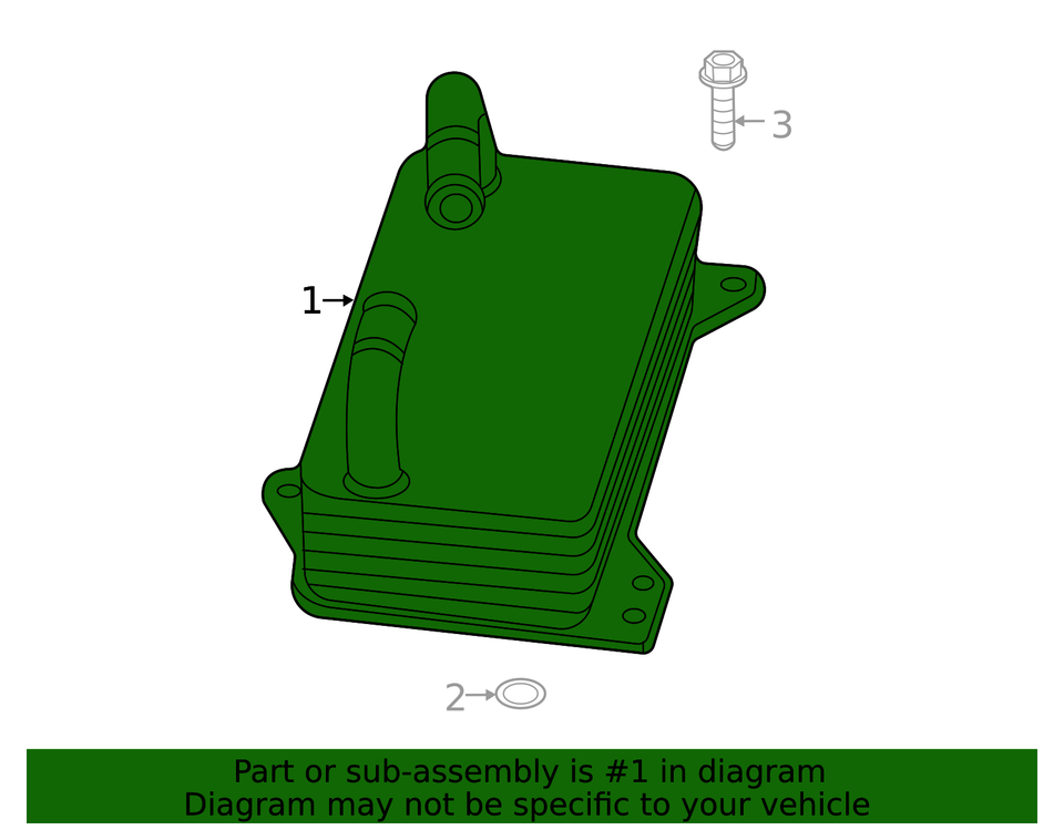 Genuine Volkswagen Automatic Transmission Oil Cooler 0GC-317-019-C | eBay