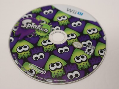 Splatoon (Wii U, 2015) Disc Only 45496903527| eBay
