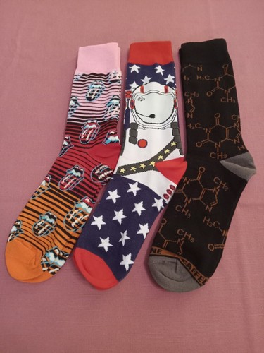 3-Pack Women's & Girl's Novelty Socks New-Assorted Themes-Fast Shipping ...