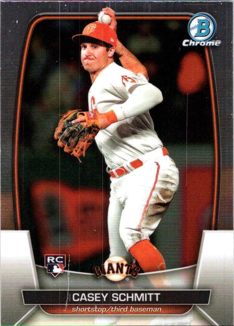 2023 Bowman Chrome #38 Casey Schmitt RC San Francisco Giants | eBay