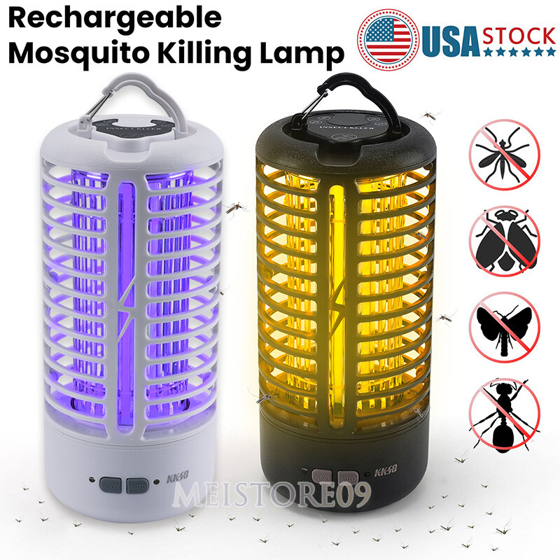 Electric Mosquito Insect Fly Bug Zapper Killer LED Light Trap Pest ...
