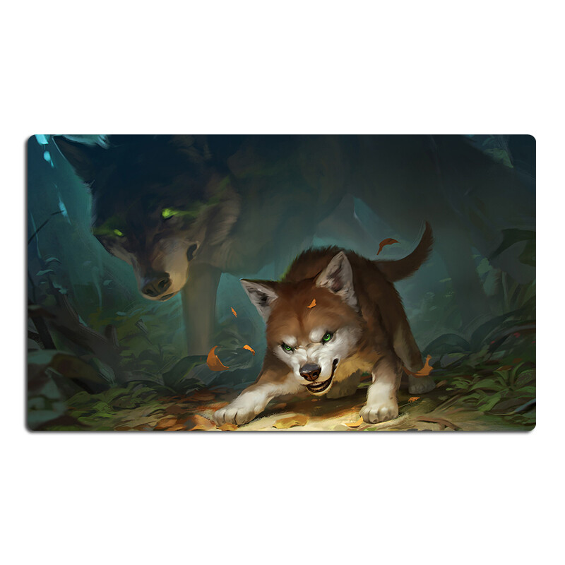Ferocious Pup Board Game MTG Playmat Trading Card Game Mat TCG CCG ...