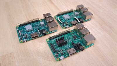 Lot of 3 Raspberry Pi 3 Model B SBC Computers | eBay