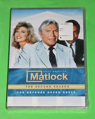 Matlock NEW! Complete Second Season 2 Set DVD Andy Griffith - Walmart ...