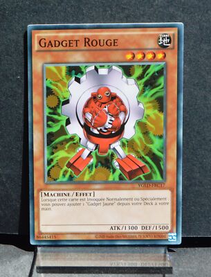 carte YU-GI-OH YGLD-FRC17 Gadget Rouge 2ED Commune NEUF FR | eBay