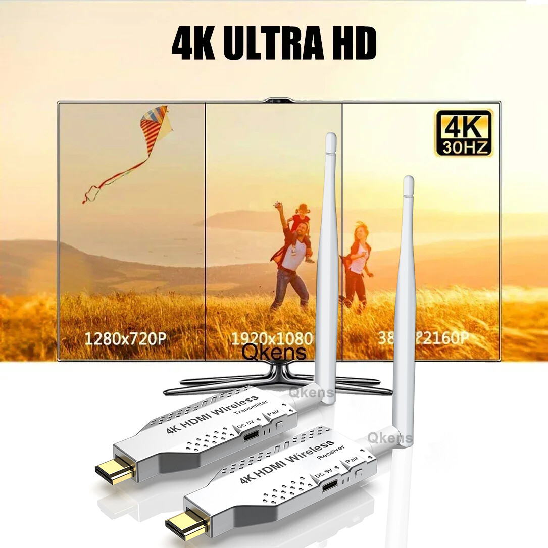 Display Adapter Hdmi Wireless 2025 Upgraded Wireless HDMI Transmitter ...