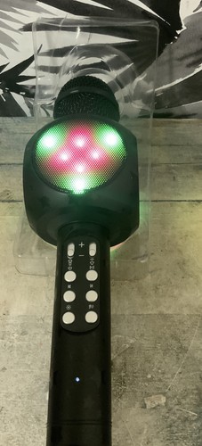 🕋 More Than Magic Karaoke Microphone Lights Up Black Star Singing ...