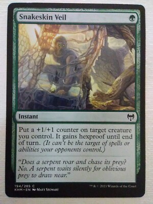 MTG Snakeskin Veil Kaldheim 194/285 Regular Common | eBay