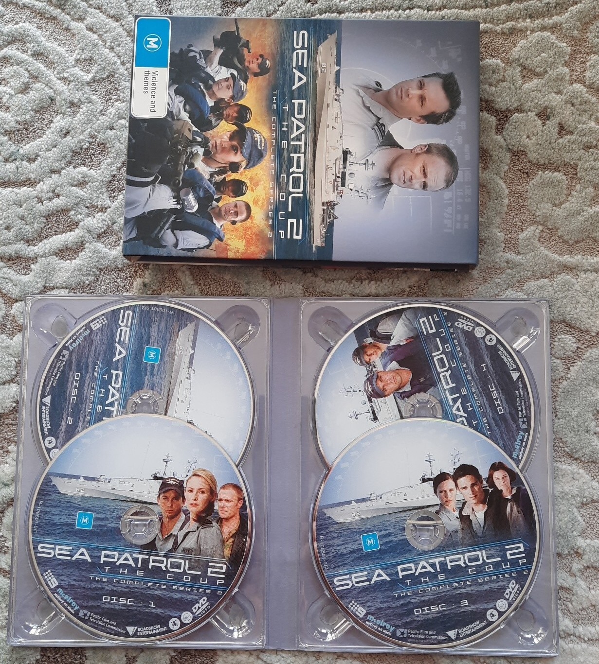 SEA PATROL DVD COMPLETE SERIES SEASON 2 AUSTRALIA LISA McCUNE TV SHOW ...