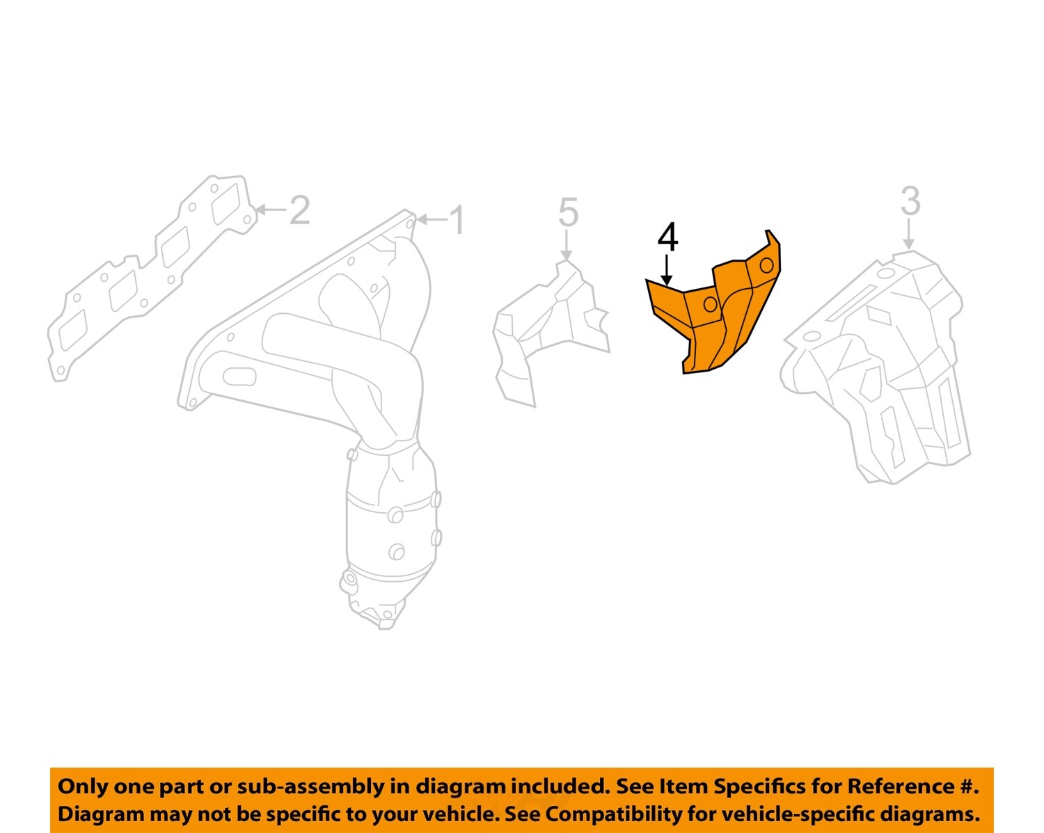 NISSAN OEM 13-18 Altima 2.5L-L4 Manifold-Exhaust-Manifold Cover ...