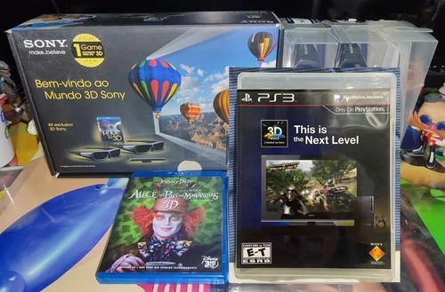 THIS IS THE NEXT LEVEL PS3 BRAZIL EXCLUSIVE WITH 3D SONY TV KIT - ULTRA ...