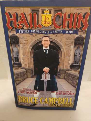 Bruce Campbell Autographed Hail To The Chin Hardcover Book | eBay