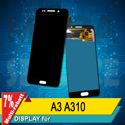 Display Für Samsung A3 2016 A310 Komplettes Bildschirm Lcd Touch TFT ...