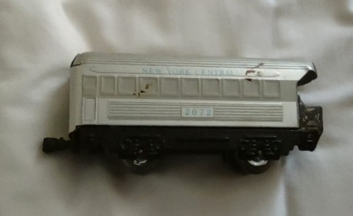 Marx New York Central #2072, model train car, good condition, silver | eBay