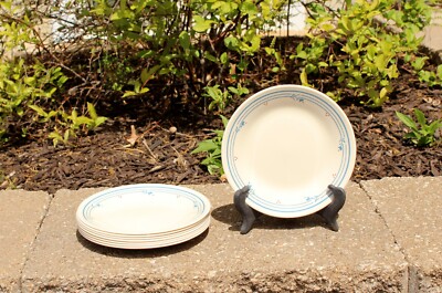 Set of 8 Corelle Country Violets 6 3/4" Bread & Butter Dessert Plates ...