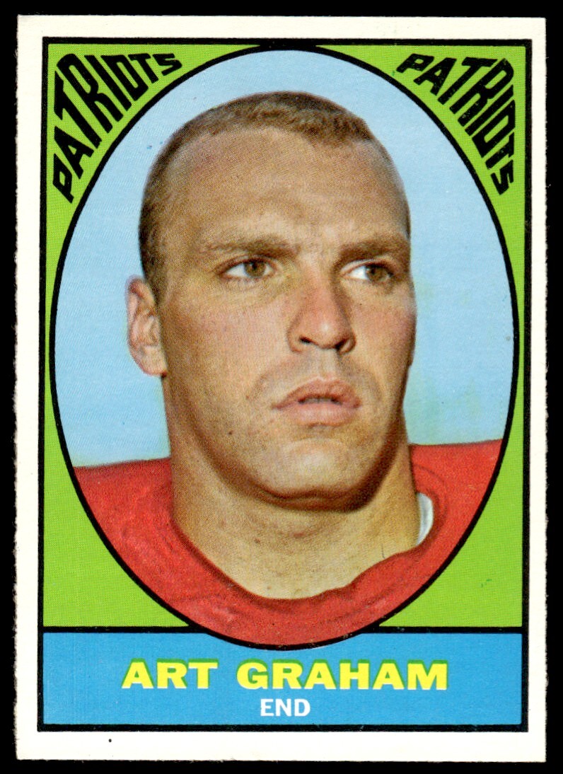 1967 Topps Art Graham Boston Patriots #12 | eBay