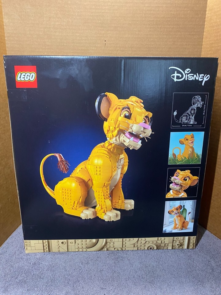 The Lion King: Simba Lego 43247 Disney Buildable Figure New Sealed | eBay