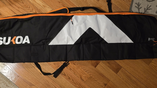 Sukoa Sports Premium Padded Ski Bag For Air Travel Room For Ski’s, Gear ...