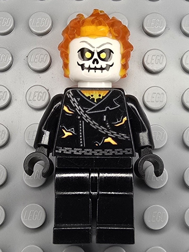 Lego Marvel Super Heroes Minifigure SH0267 Ghost Rider Johnny Blaze | eBay
