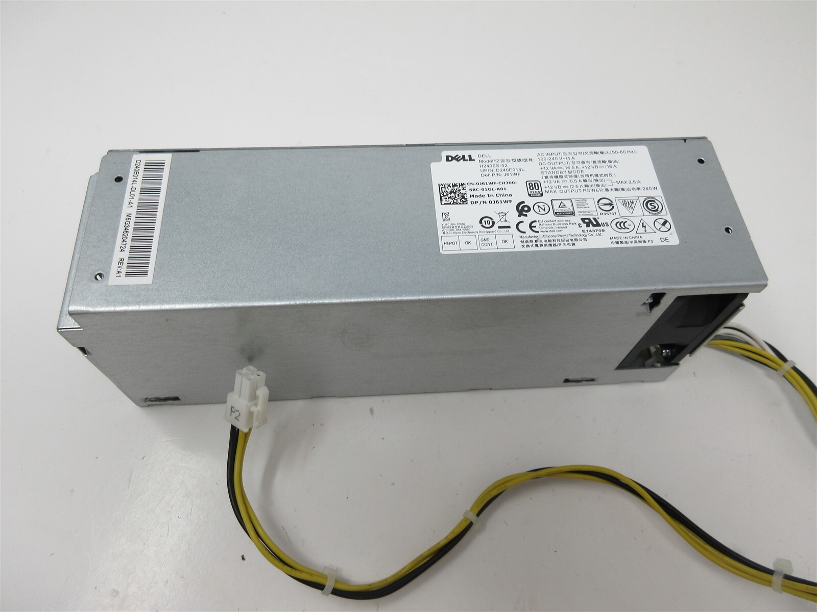 Dell OptiPlex SFF 3040 5040 7040 240W Power Supply Unit 0J61WF J61WF | eBay