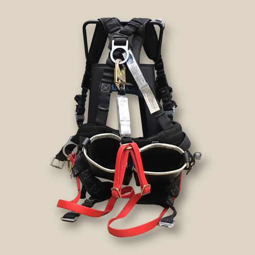 Ultra-Safe XL Harness Ironworkers Type With 3 D-rings & Tool Belt UPFX ...