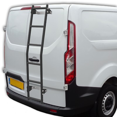 Transit Custom 6 Rung Van Rear Door Ladder with brackets + fixings -DS ...