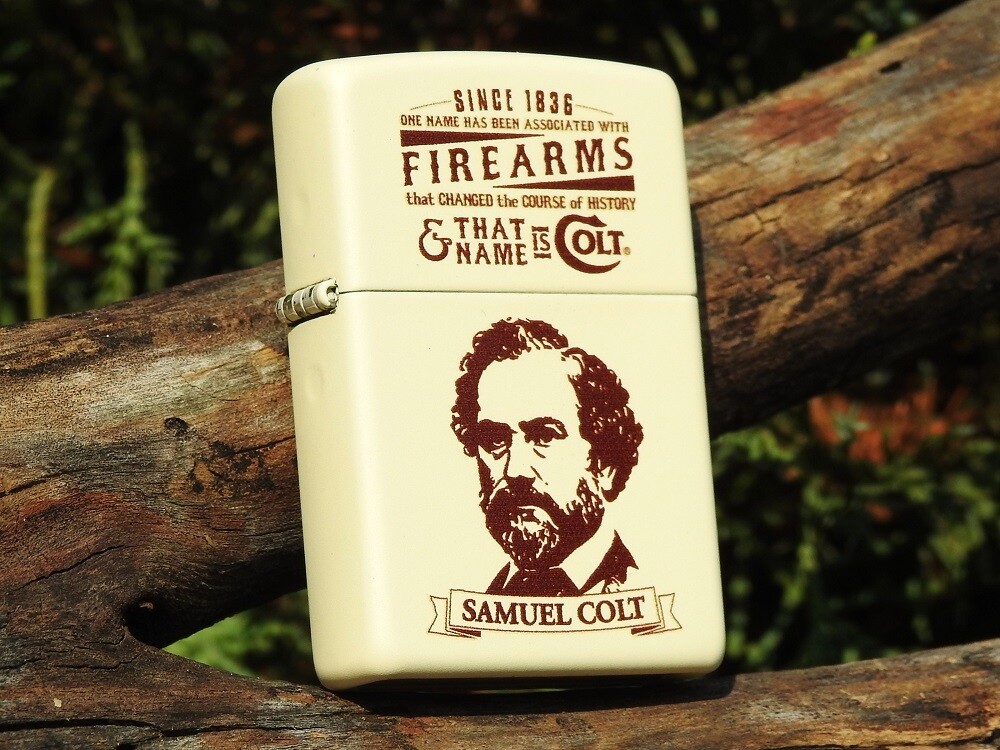 Zippo Lighter - Colt Since 1836 - Firearms - Samuel Colt Made Them ...