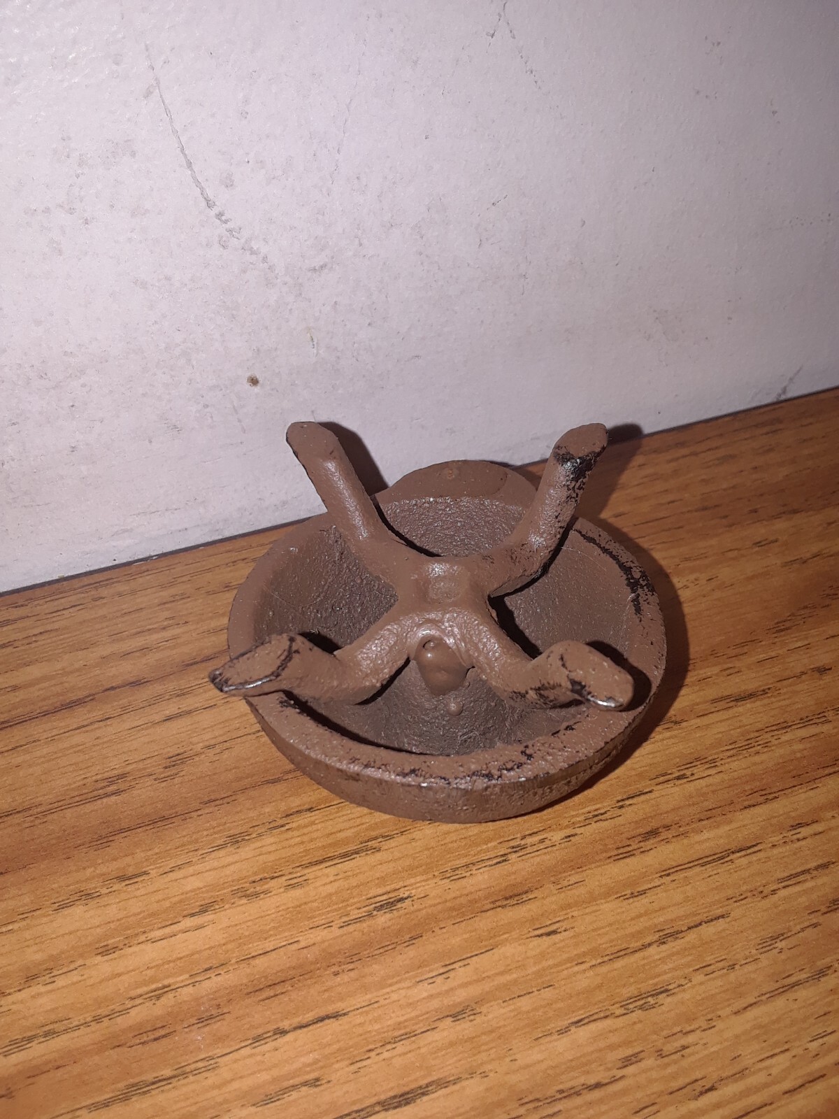 Vtg Cast Iron Ladybug Paperweight Garden Porch Metal Art Desk Figure 2 ...