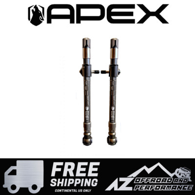 APEX autoLYNX 8" Stroke Front Sway Bar Disconnects for '20-'26 Jeep ...