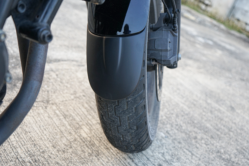 BLACK FENDER EXTENDER MUDGUARD EXTENSION FRAME FOR REBEL CMX 300 500 ...