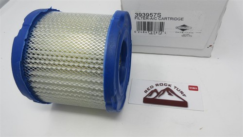 Genuine Briggs & Stratton 393957S Air Filter ( Fits 7-18 HP horizontal ...