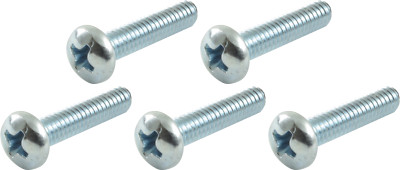 100 Pack Machine Screws 1", 1 1/4", 1 1/2" and 1 3/4" 8x32 Thread Zinc ...