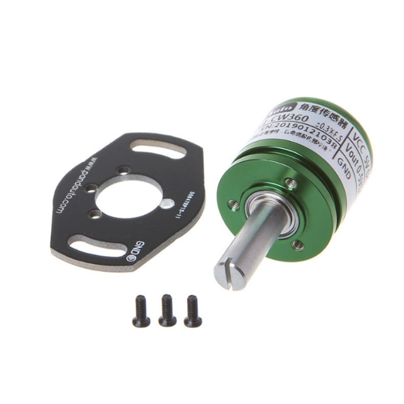 Rotary Hall Angle Non-contact 0-180 Degree Angular Torque Rotation ...