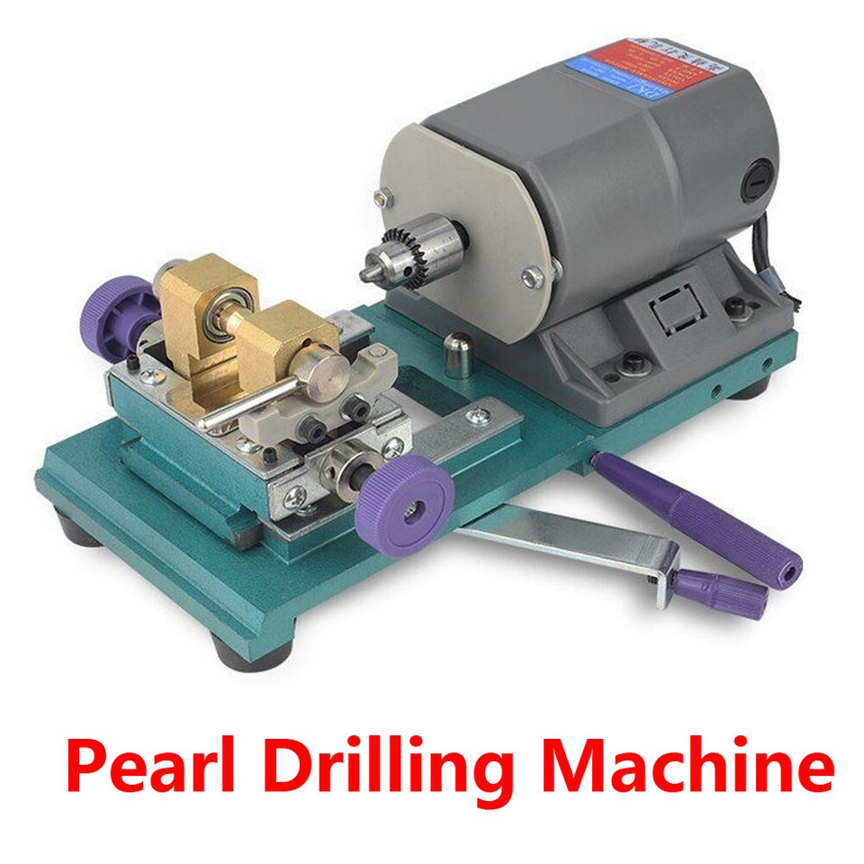 Pearl Drilling Machine Holing Machine w/Foot Switch 420W High ...