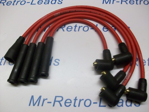 RED 7MM PERFORMANCE IGNITION LEADS TRIUMPH TR3 TR4 TR4A CHAMPION HT ...