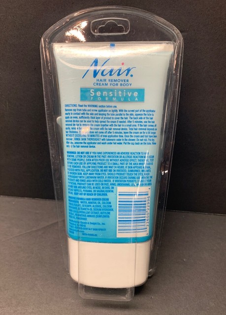 Nair Hair Removal Natural Ingredients Bladeless Shaving Kit Sensitive ...